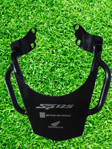 Honda SP125 Back Carrier with Grab-rail. - Malpati
