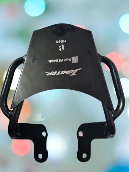 Hero Ignitor Back Carrier with Grabrail. - Malpati