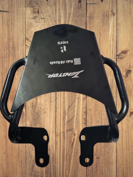 Hero Ignitor Back Carrier with Grabrail. - Malpati