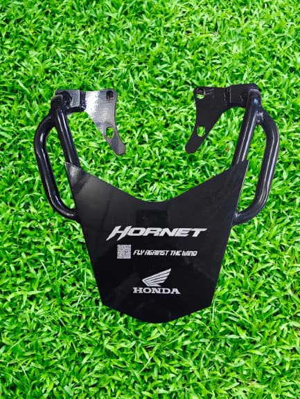 Honda Hornet Back carrier with Grab rail. - Malpati