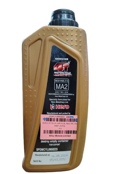 Best 10W-30 Hero Engine Oil for Splendor & All100cc Bikes - Malpati